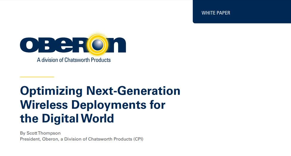 New Oberon White Paper Explains Next-Generation Wireless Deployments